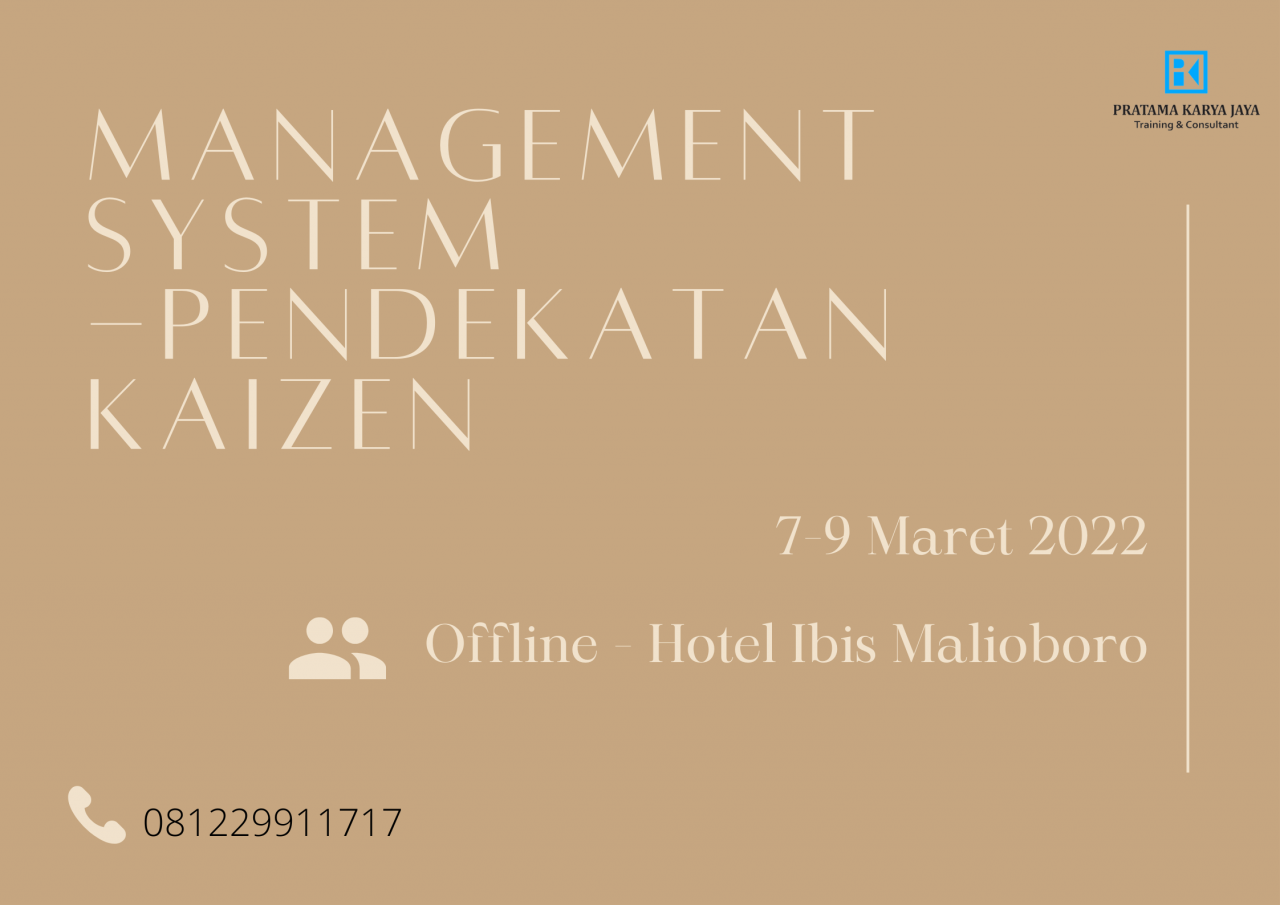 Management System dengan Pendekatan Kaizen | Pratama Karya Jaya